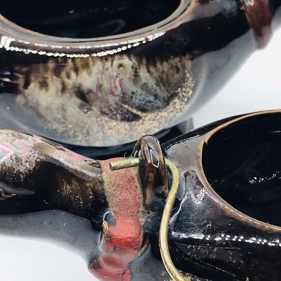 Dining | Vintages Japanese Tea Pots Ceramic Duck Redware | Poshmark